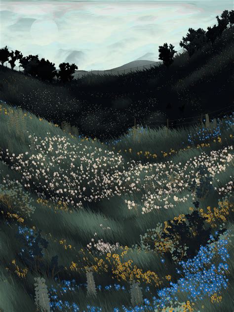 Landscape Made Using P5js Rp5js