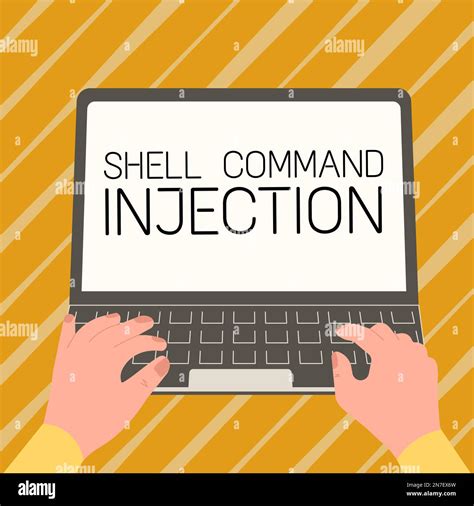 Inspiration Showing Sign Shell Command Injection Internet Concept Used