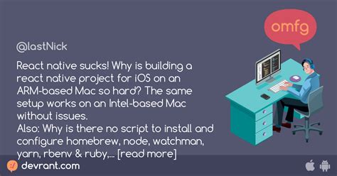 Reactnative React Native Sucks Why Is Building A React Native Project For Ios On An Arm Based