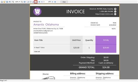 How To Create Woocommerce Invoice And Print It Right Away