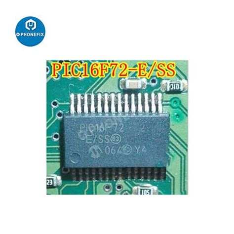 pic16f72 e ss car computer board key microcontroller chip