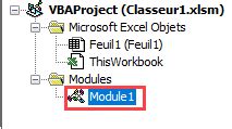 VBA Comment Renommer Ou Supprimer Un Module Ou Un Formulaire Automate Excel