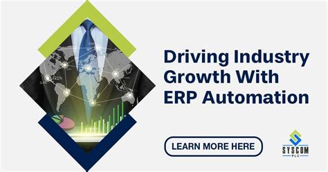 Syscom Plc On Linkedin Businesses Are Increasingly Adopting Erp Automation To Streamline…