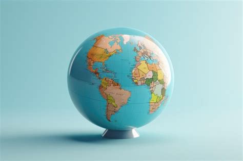 Premium Photo Globe World Map Travel Explore Destination Concept