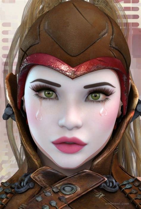 Fresh CG Girl Models And D Character Designs For Your Inspiration Cover Girl Models Art