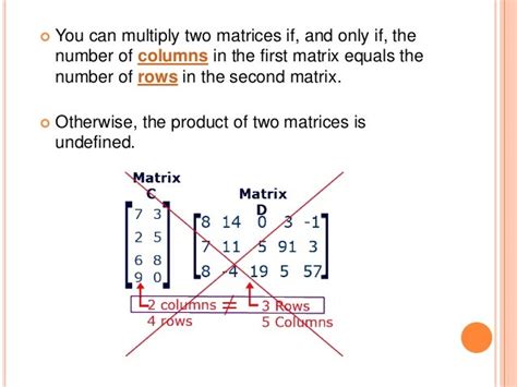 Matrices Discrete Structures Matrices Discrete Structures