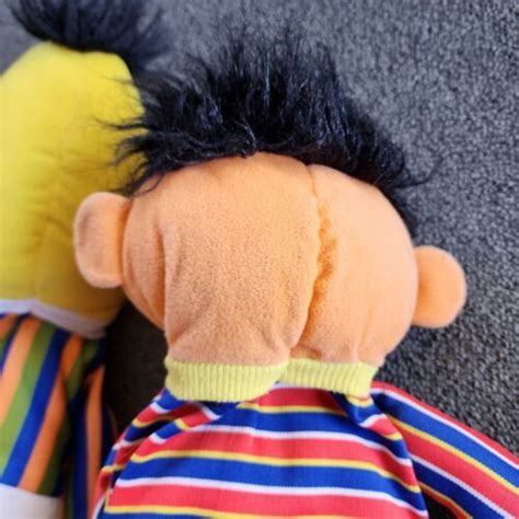 Vintage Playskool Pals Sesame Street Bert And Ernie Full Body Hand