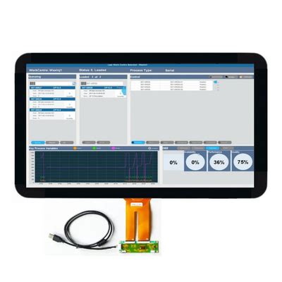 PCAP TFT Display Inch FHD Resolution LVDS Inch TFT LCD Display With Built
