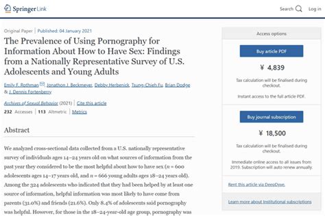 若者はポルノをセックスについて学ぶための重要な情報源として見ている GIGAZINE