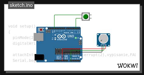 Tlacidlo A Potmeter Wokwi Esp32 Stm32 Arduino Simulator