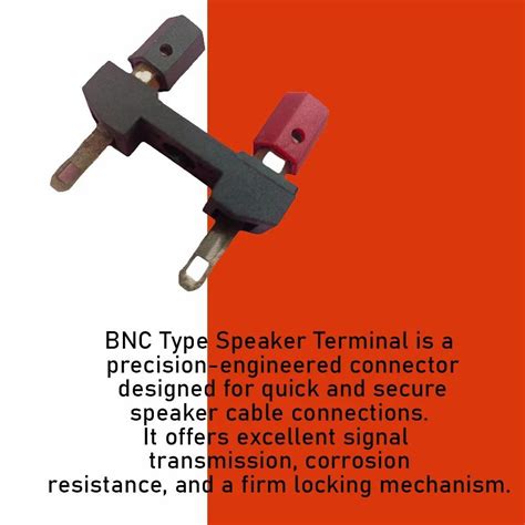 20 Bnc Type Speaker Terminal At ₹ 40piece In Loni Id 2856559623988