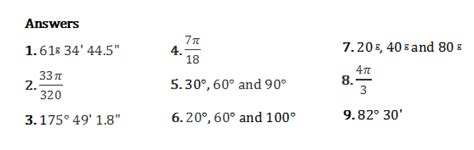 Introduction To Trigonometry Angles And Their Measurement