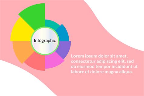 8 옵션 및 텍스트에 대 한 장소와 밝은 인포 그래픽 다이어그램 데이터 시각화 템플릿입니다 프로세스 차트 보고서 배너 워크플로 및 프레젠테이션을 위한 디자인입니다 편집
