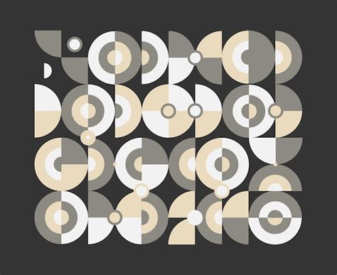 Premium Vector Geometric Pattern Background Of Vector Scandinavian Abstract Color Or Swiss