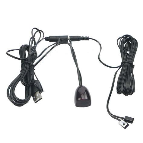 1 Receiver 2 Emitters Repeater Hidden Infrared Remote Ir Extender