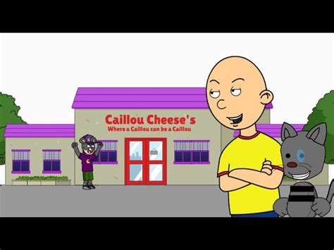 Goanimate Caillou Chuck E Cheese Caillou Makes The Chuck E Cheese