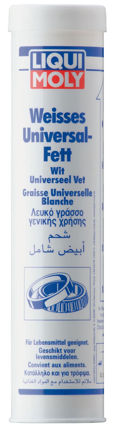 Белая универсальная смазка Weisses Universal-Fett 0,4 кг. 8918 LIQUI ...