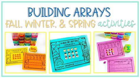 Activities For Teaching Early Multiplication Skills Making Arrays And Repeated Addition Life