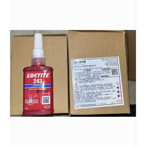 Jual Original Loctitee Lem Baut 243 Loctit 50 Ml Shopee Indonesia