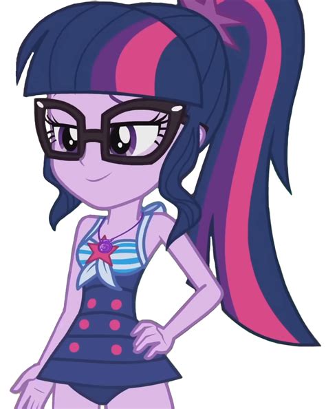 Sci Twi Swimsuit Happy Look Vector By Jacksontormbaymaz On Deviantart