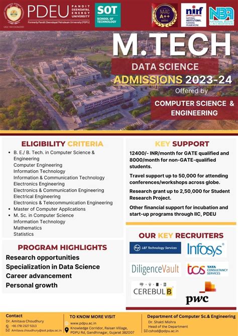 Department Of Cse Pdeu On Linkedin Pandit Deendayal Energy University