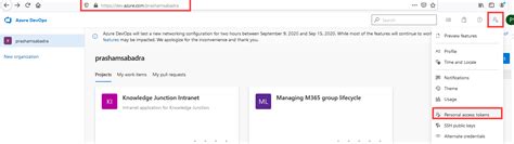 azure devops rest apis part 2 creating personal access tokens