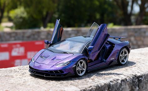 Frjv Toy Cars 118 Diecast Cars Lp770 Metal Sports Car