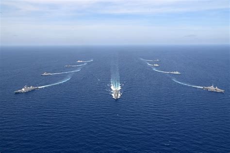 MoD Sea Phase Of Asean India Maritime Exercise Indian Bureaucracy IAS IPS IFS