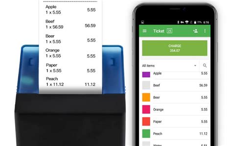 Bluetooth принтер для Android печать с телефона планшета