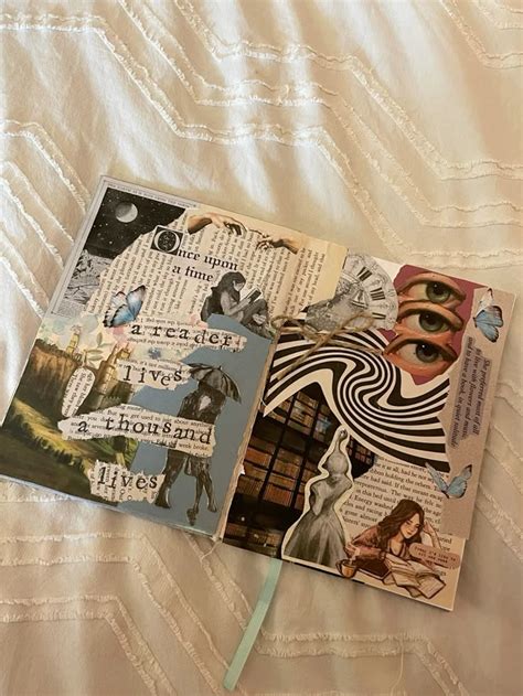 Reading Scrapbook Book Art Art Journal Inspiration Art Journal Therapy