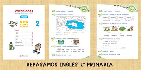 Hojas De Trabajo De Inglés Como Segundo Idioma Para Estudiantes De Primaria