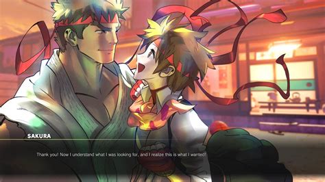 Ryu And Sakura Kiss