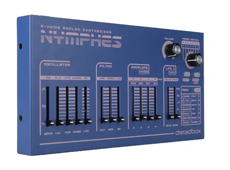 Matrixsynth Dreadbox Nymphes 6 Voice Analog Synth Desktop Synthesizer