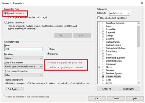 Solved Parameter Can Not Be Varied By Group Instance Autodesk Community