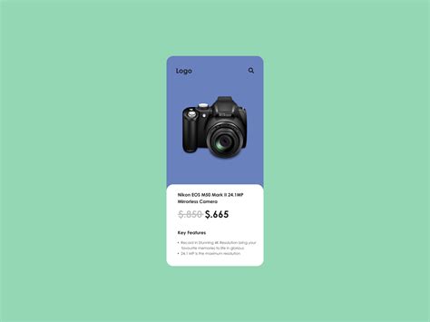 user interface design of e commerce application and ui animation by