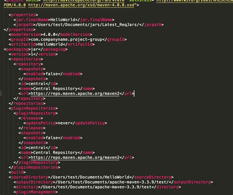 Java Mvn Install Only With Modified Files In Hg Repository Stack