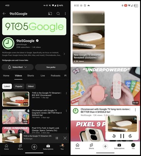 Youtubes Mini Player Is Getting A Major Picture In Picture Upgrade