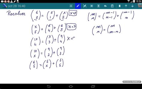 Propiedades De Números Combinatorios Youtube