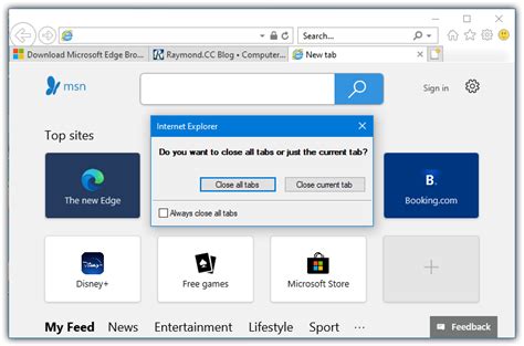 Get Chrome And Other Browsers Warn When Closing Multiple Tabs