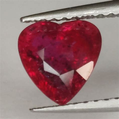 Geen Warmte Fijne Kleurkwaliteit Rood Robijn 149 Ct Catawiki