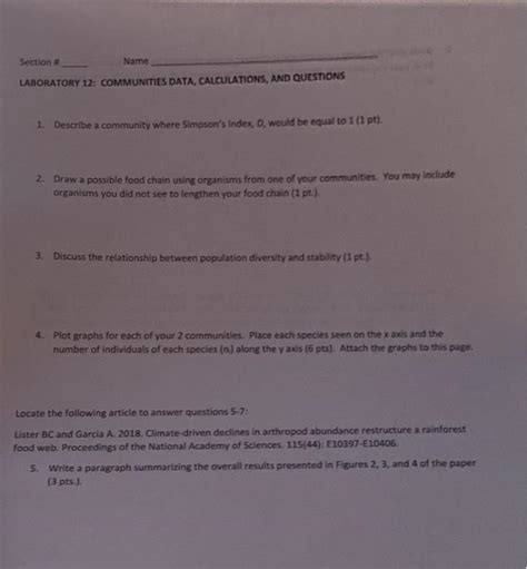 solved section name laboratory 12 communities data