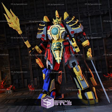 Power Rangers Dino Gök Gürültüsü Mezodon Megazord