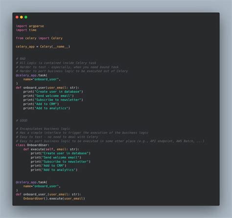 How To Use Humble Object Pattern For Celery Tasks Posted On The Topic Linkedin