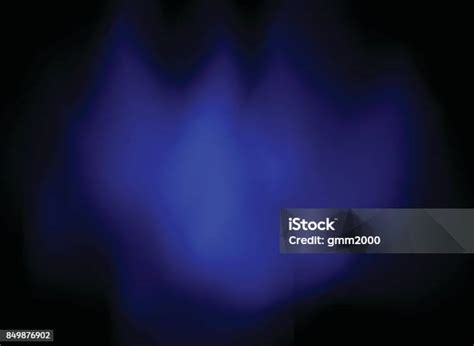 Awan Biru Dan Komposisi Asap Menyalin Latar Belakang Ruang Ilustrasi Vektor Abstrak Ilustrasi