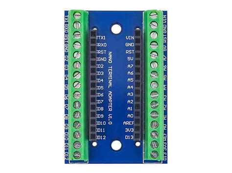 Arduino Nano Screw Terminal Expansion Board Kuriosity