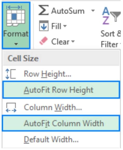 How To Use Excel Auto Fit Excelchat Excelchat