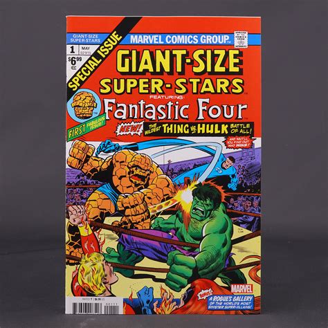 Giant Size Super Stars 1 Facsimile Marvel Comics 2023 Ptg Ca Buckler