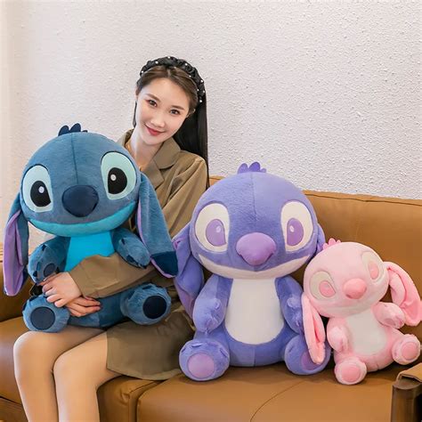 Cartoon Lilo And Stitch Plush Toy Kawaii Plushies Toys Stitch Anime Figure Stuffed Plush Dolls