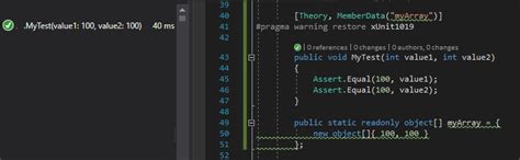 analyzer xunit1019 is being fired incorrectly in arrays · issue 1567
