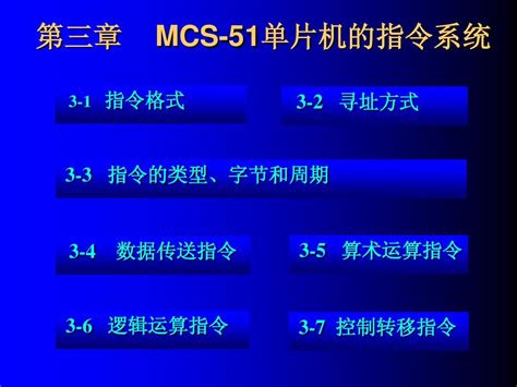 单片机第3章 单片机的指令系统 word文档在线阅读与下载 无忧文档